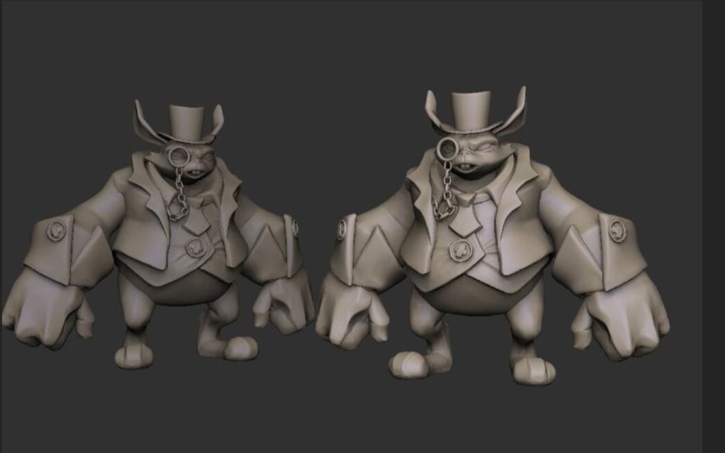 次世代卡通角色模型制作【zbrush】