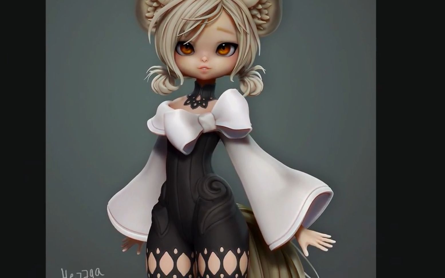 【3D建模】角色建模系列欣赏