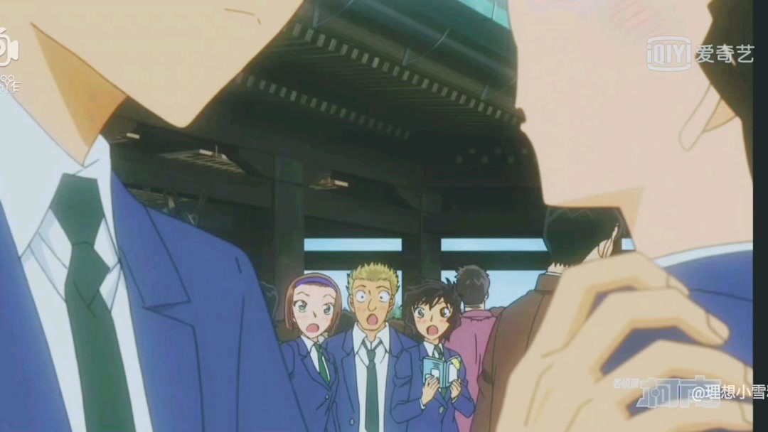 名侦探柯南剧场版柯南和小兰最亲密的一次表白轻吻瞬间感人片段剧场