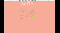 陈梓铫小微课:小学数学五年级-下 20180407 用短除法求最小公倍数