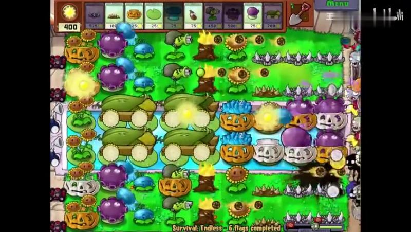 植物大战僵尸无尽模式(合集)植物大战僵尸无尽模式(上)
