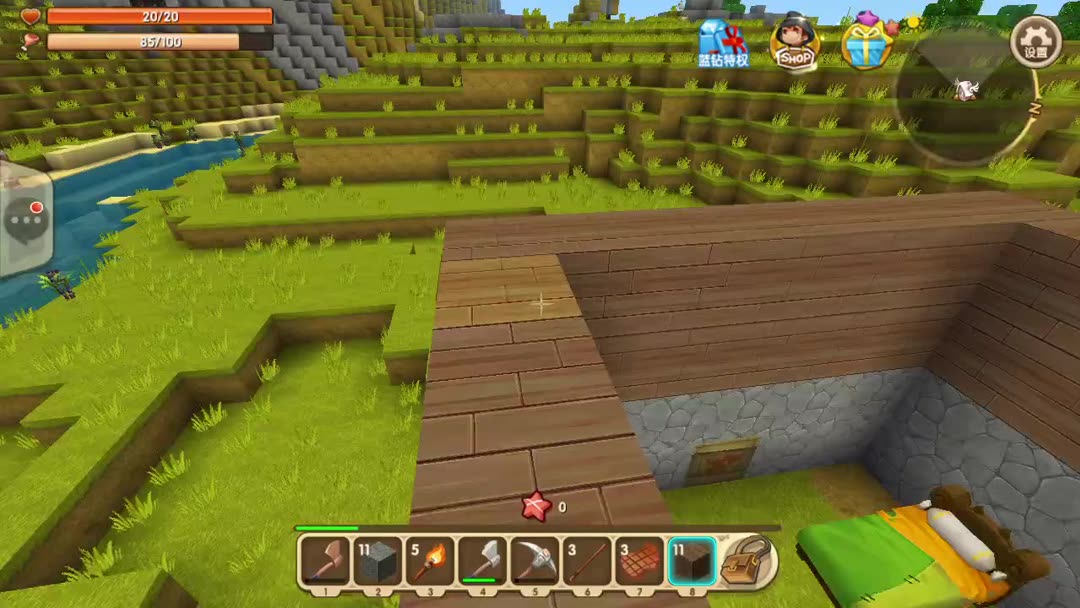 迷你世界 清水挑战极限生存