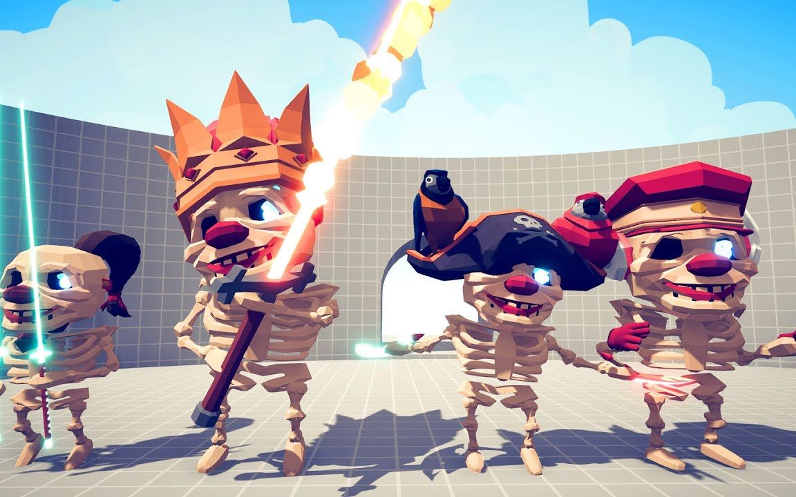 全面战争模拟器:全新的SANS团队 VS 每个单位