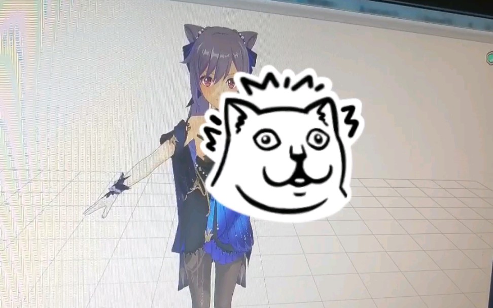 为什么官方模型可以这样动.