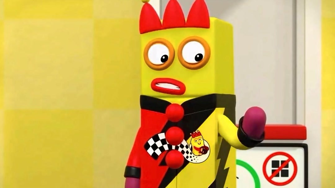 数字积木 趣味解说:答题时间来咯,6减去3等于多少,知道说出来