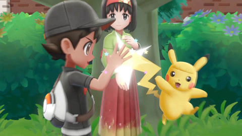 精灵宝可梦Lets Go皮卡丘19 草系道馆喷火龙大显神威