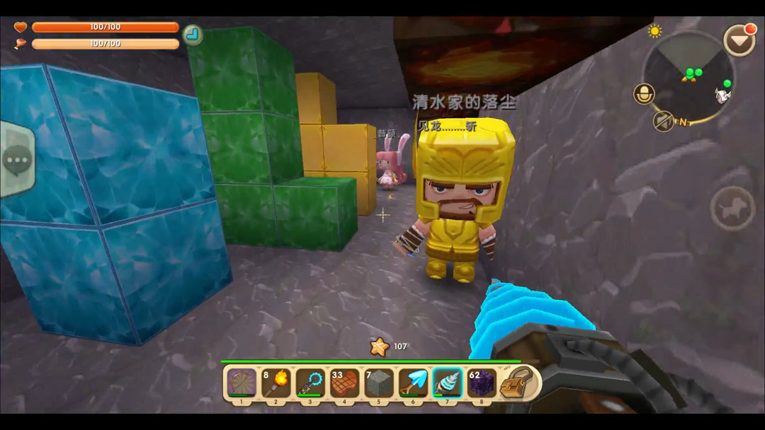 迷你世界生存 你知道清水的金库吗