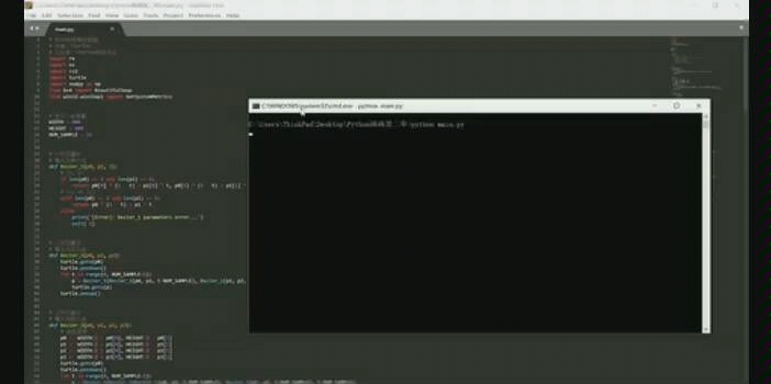 用Python画小姐姐~