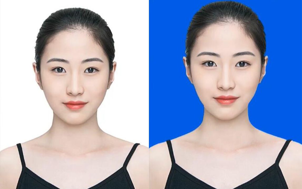 【ps教程】PS如何对已拍摄好的证件照进行快速换底色 简单易学 一招...