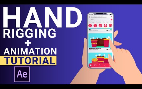 【AE教程|油管搬运|MG动画】手机滑动展示动画效果