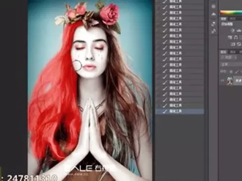 ps基础教程 photoshop入门教程(快速蒙版)