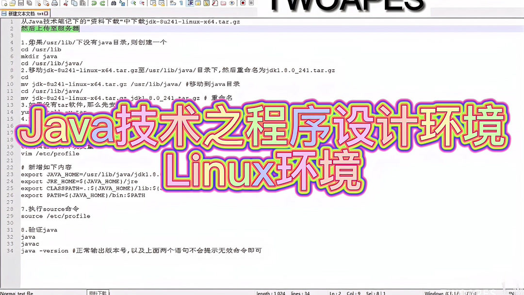Java技术之程序设计环境-Linux环境