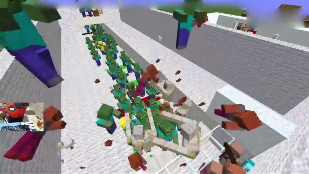 我的世界Minecraft:贤宝的植物大战僵尸