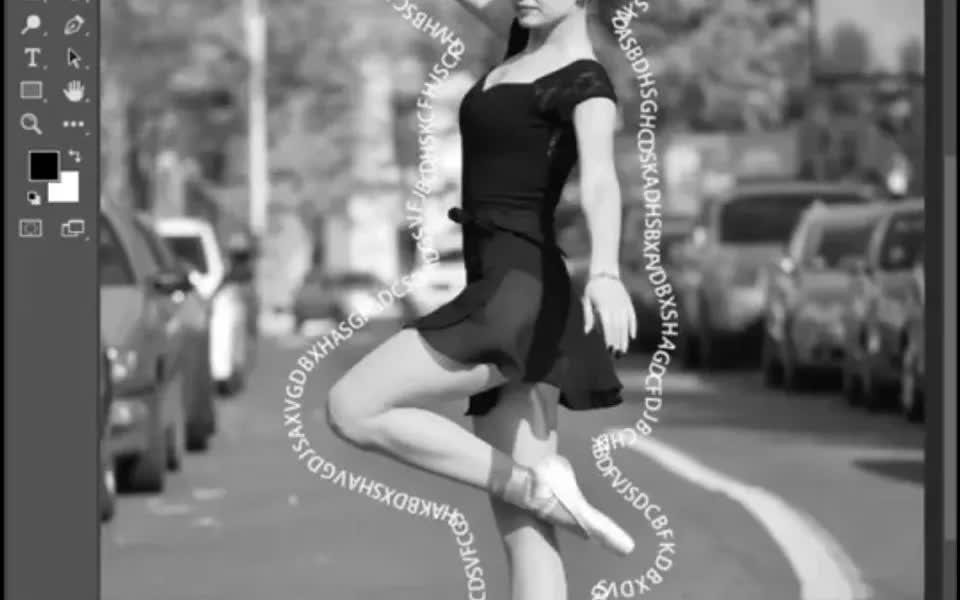 ps教程:教你快速制作人体缠绕效果