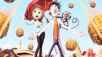 《美食从天而降》电影简写版小学生看动画学英语