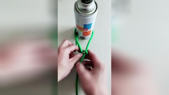 生活中最常用的绳子打结方法