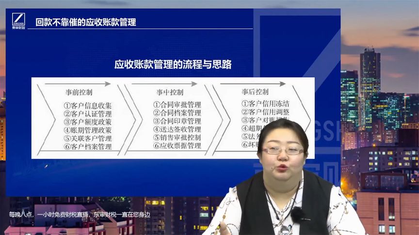 应收账款管理的流程与思路(一)|东审财税李妍