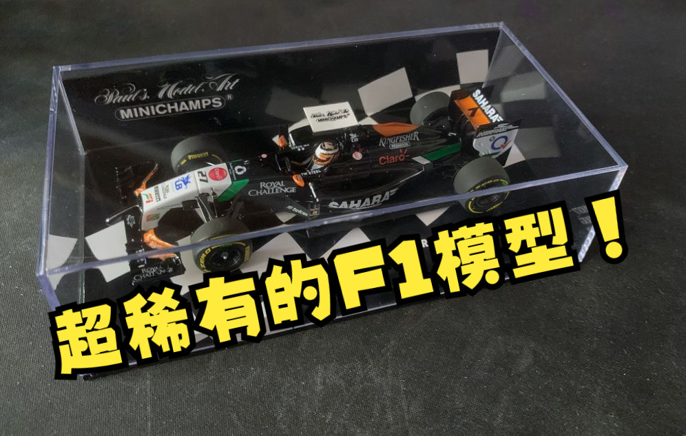超稀有F1模型海淘开箱!