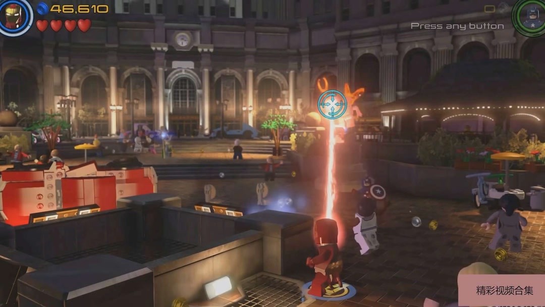 乐高世界:钢铁侠的闪电光波