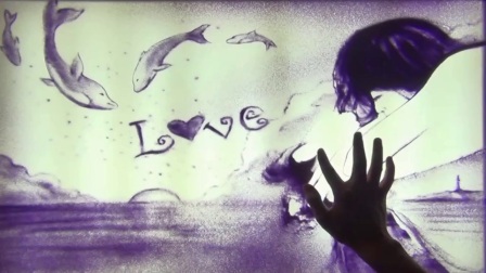 创意广告沙画视频动画 企业晚会创意节目演出 传统文化沙画宣传片广告