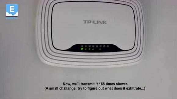 注意了!不起眼的路由器LED灯可导致隔离网络数据泄漏「含视频演示」