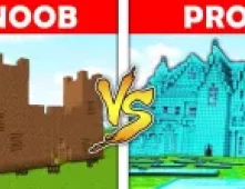 我的世界:建造一座城堡和一艘战舰你喜欢哪一个?