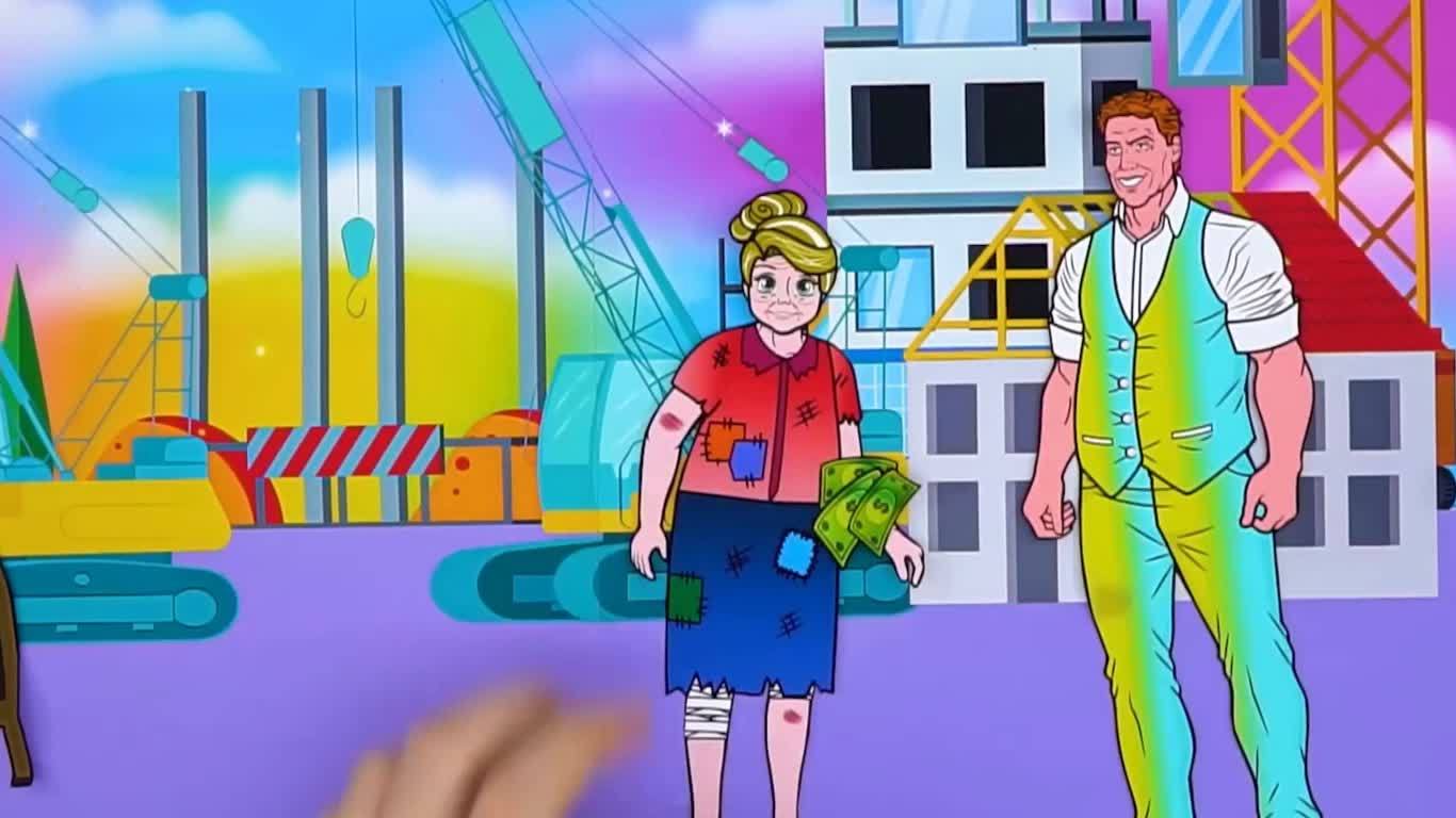 小公主魔法换装动画:奶奶辛苦抚养小公主