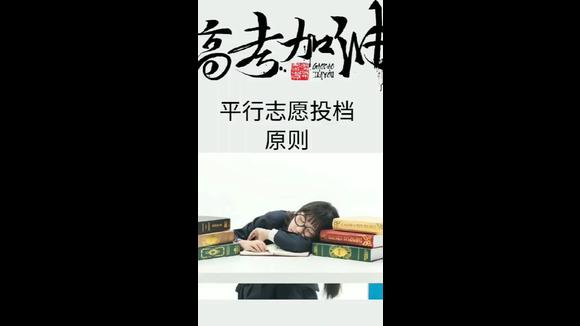 平行志愿投档原则