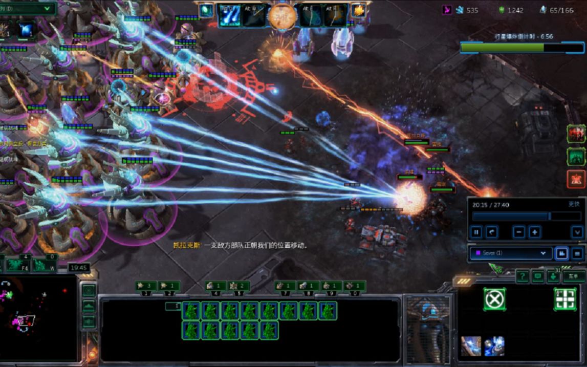 卡莱智慧随机应变!技师单刷恶棍联盟(练习图)