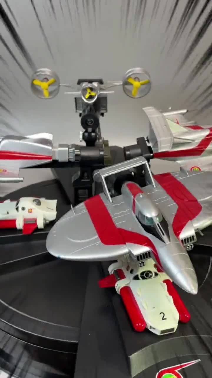 MAT队的战斗装备这样子是不是齐了奥特曼特摄剧杰克奥特曼模型宅物