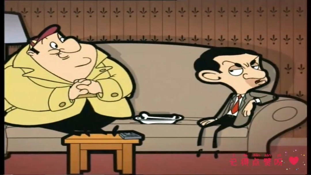 憨豆先生动画版:家里来了个胖子客人