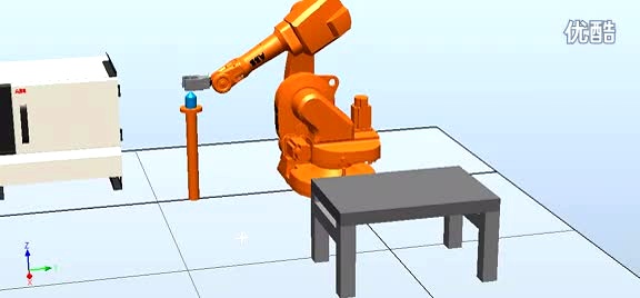 ABB工业机器人IRB1600操作仿真