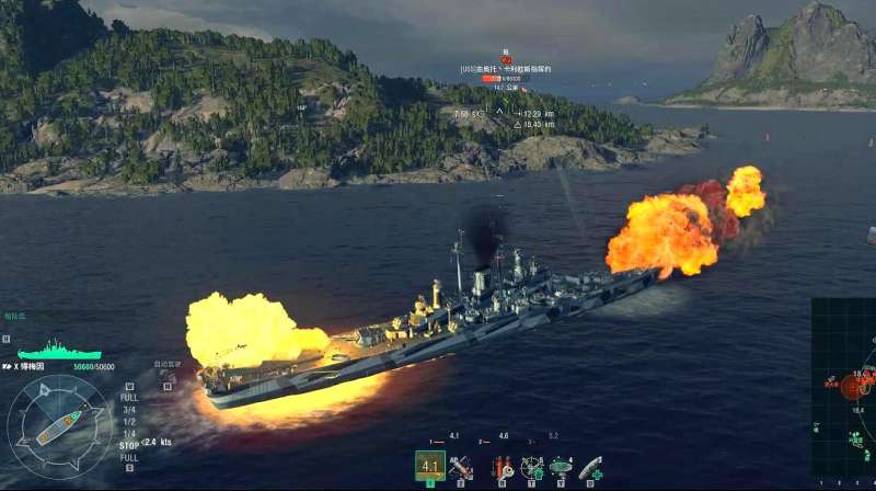 战舰世界:得梅因山后打炮有多爽?