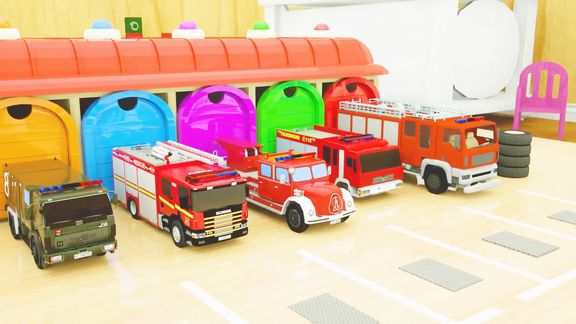 亲子早教动画汽车换了个轮子,教宝宝认识各种颜色和形状