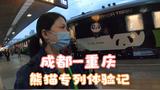 熊猫专列亲子旅游,从成都到重庆,第一次坐这么高级的卧铺火车
