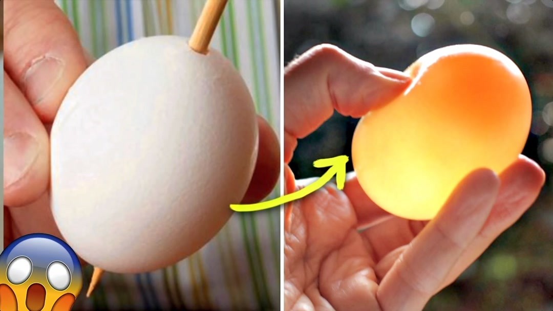 4个最神奇的化学小实验!鸡蛋秒变透明?原理很简单