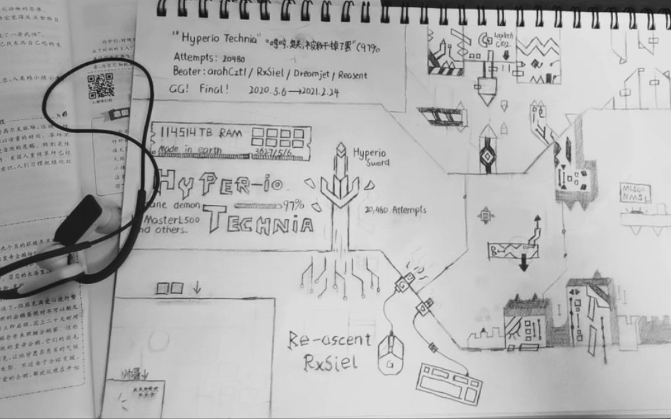 遥不可及的梦想-Hyperio Technia 9th demon by MasterL500 and others....