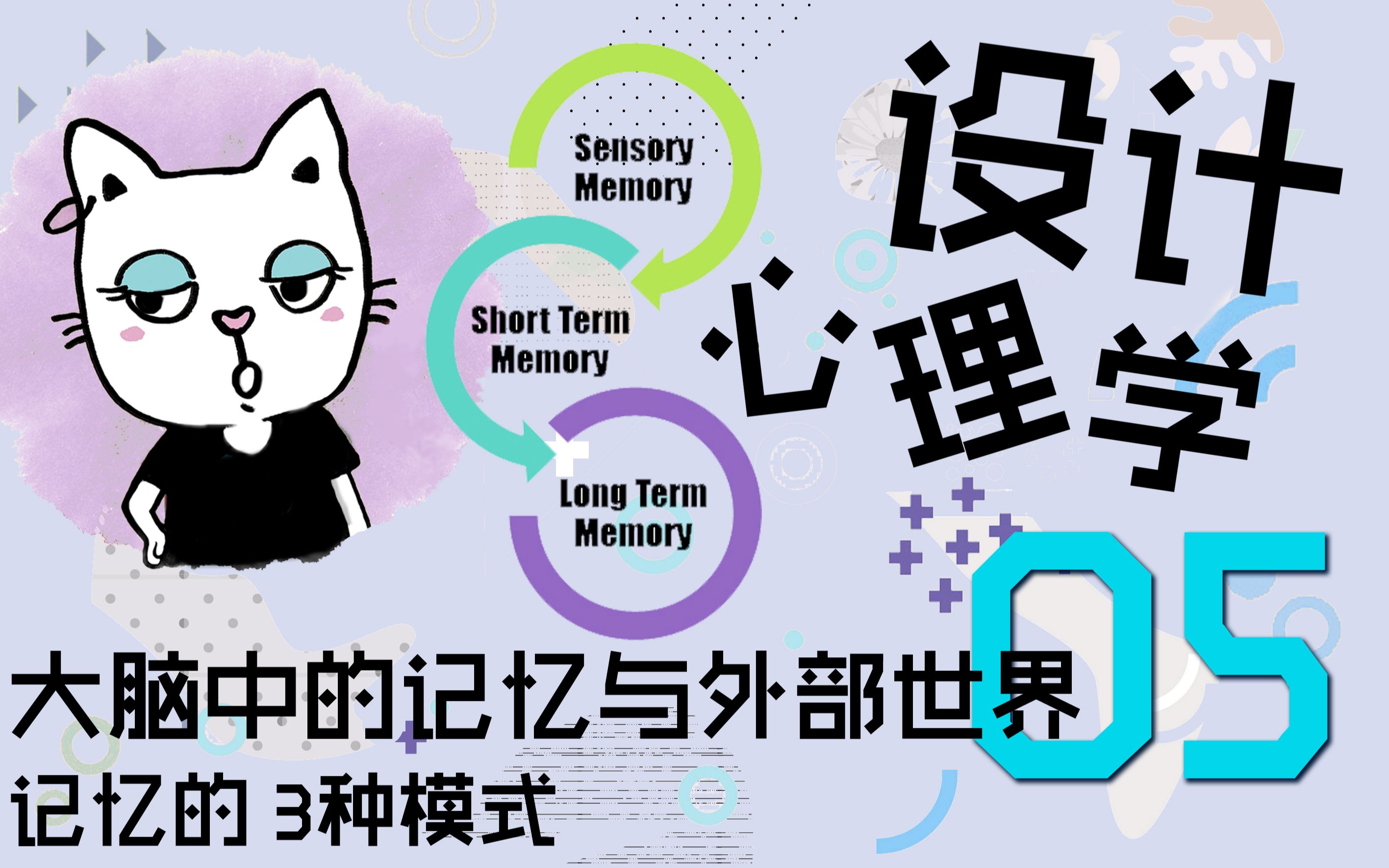 《设计心理学》05 记忆a-头脑中的知识与外界知识,记忆的结构与模式,...