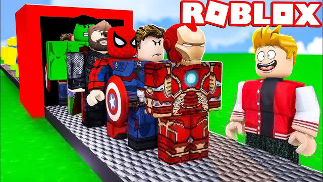 小格解说Roblox超级英雄大亨:复仇者联盟战灭霸?