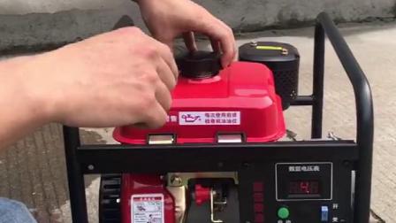 宁本24V柴油发电机使用操作视频