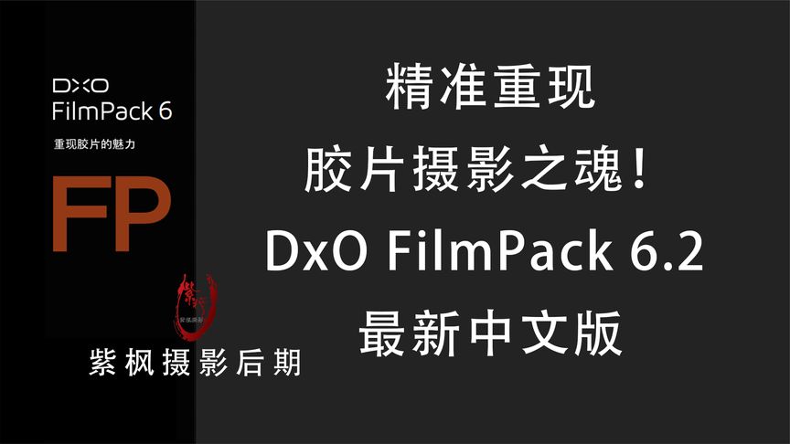 精准重现胶片摄影之魂!DxO FilmPack 6.2 最新版安装使用教程