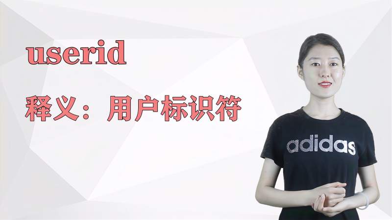 济南灰姑娘:userid 英语解析以及使用场景