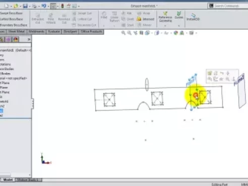 06 SolidWorks V6发动机空气过滤器