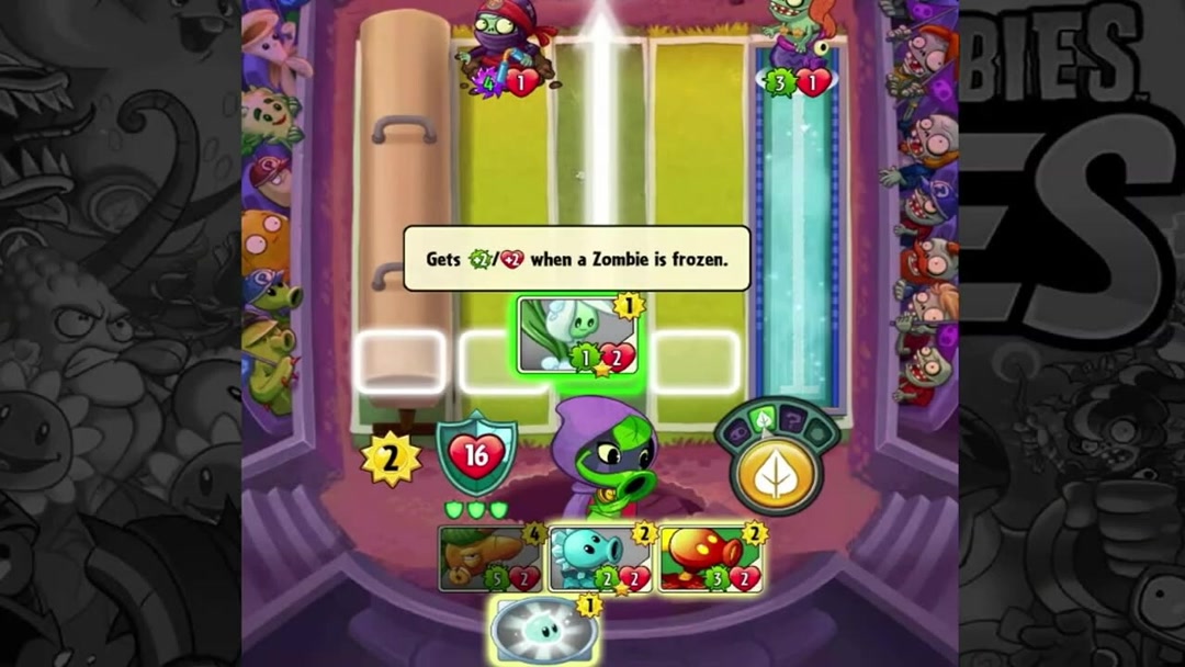 【植物大战僵尸英雄】第133期 坚果和僵尸,麦丝解说_01