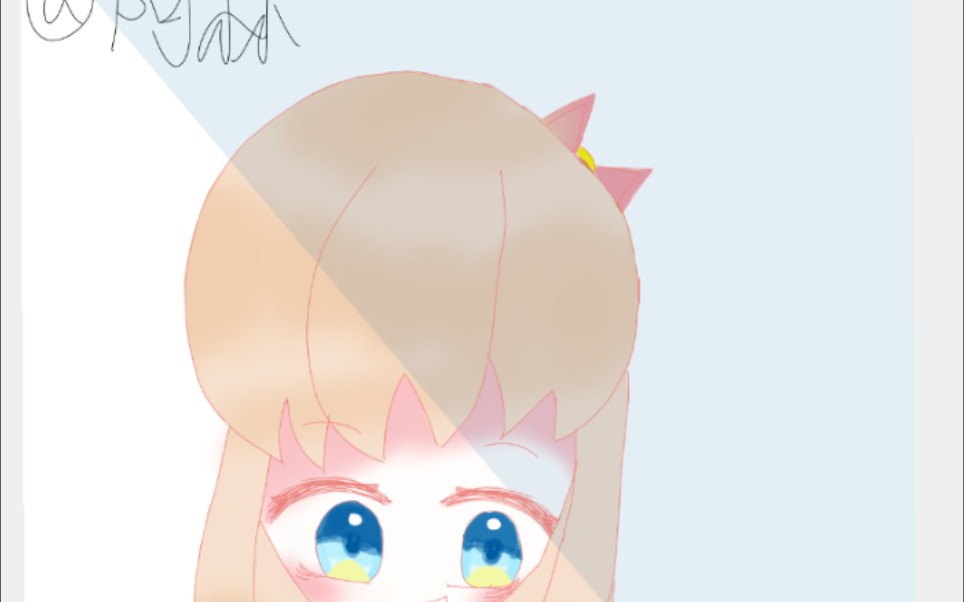 我第一次画指绘,你信吗