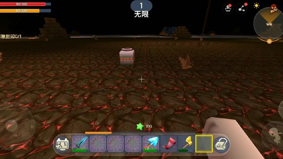 迷你世界:终于是找到野果把熔岩黑龙放出来了。