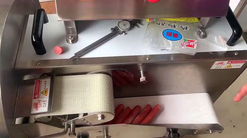 TJ-304B香肠切片机操作视频