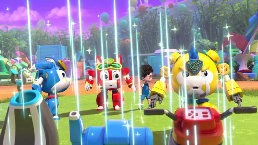 大战垃圾怪,多杰为了救浩奇意外被抓#冒险小狗帮 #动画片