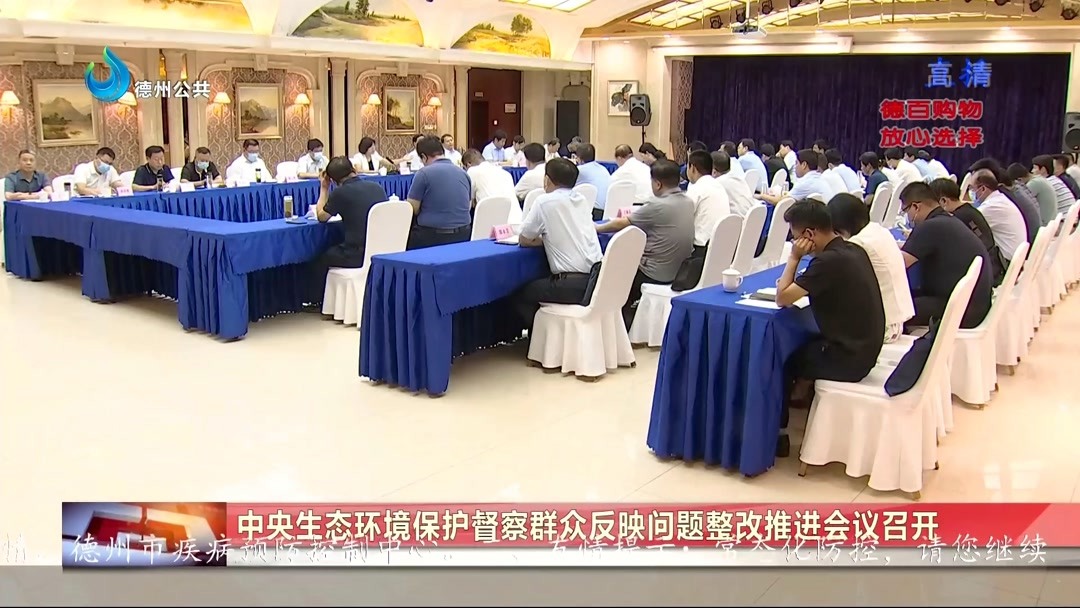 中央生态环境保护督察群众反映问题整改推进会议召开