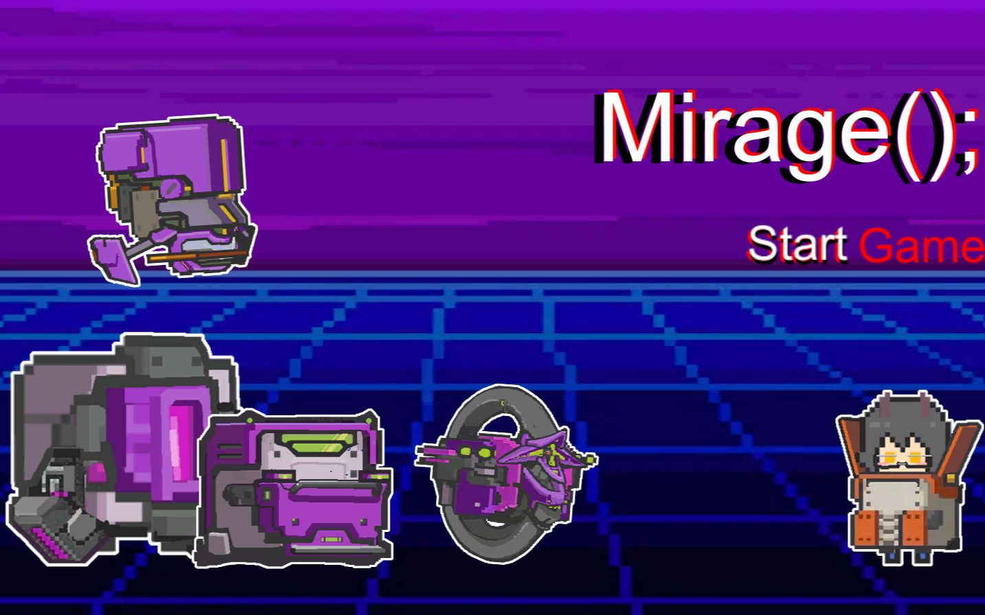 【2022 CIGA GameJam 】《Mirage();》——西岚稻米工作组